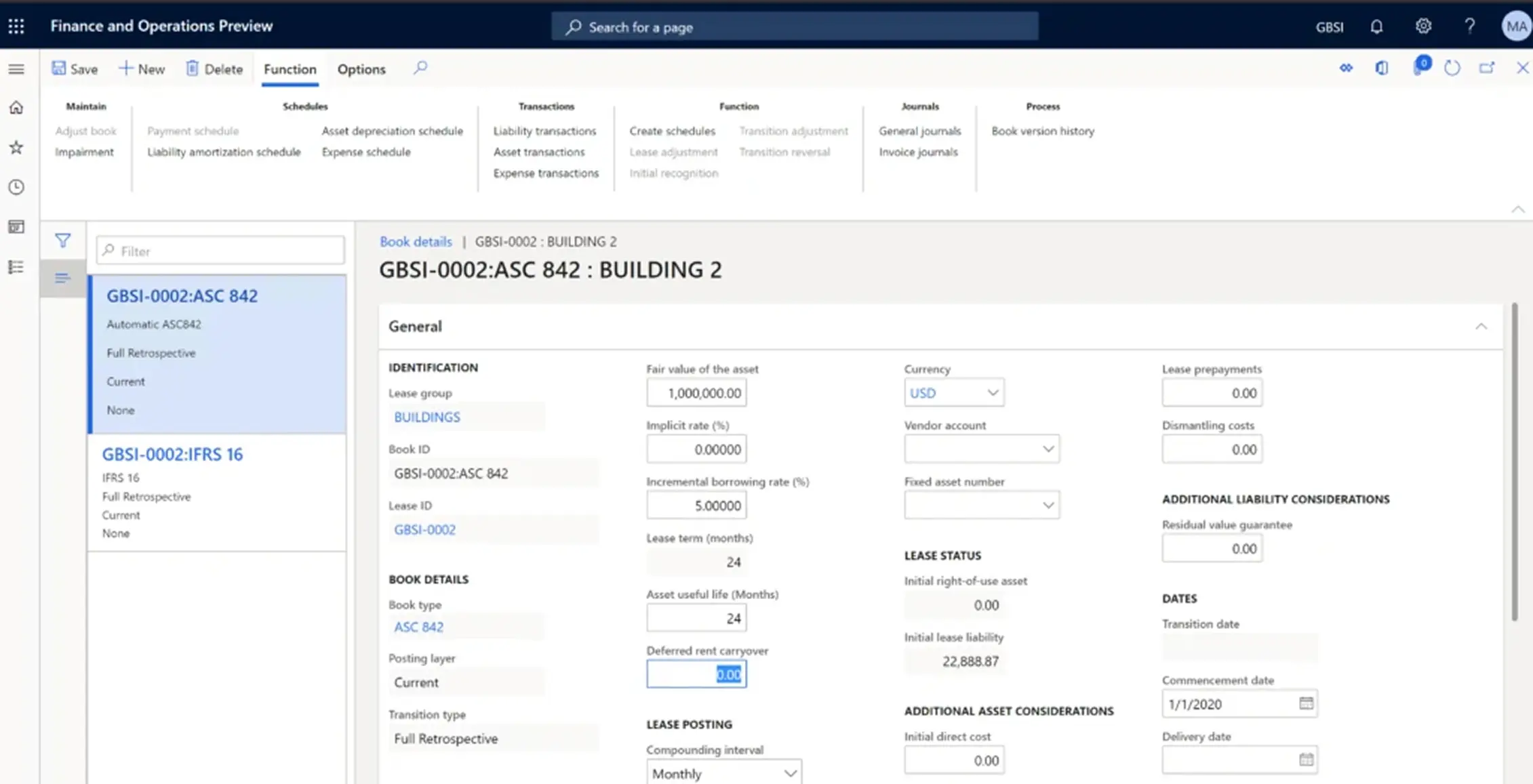 Understanding Asset Leasing in D365 Finance - Avantiico