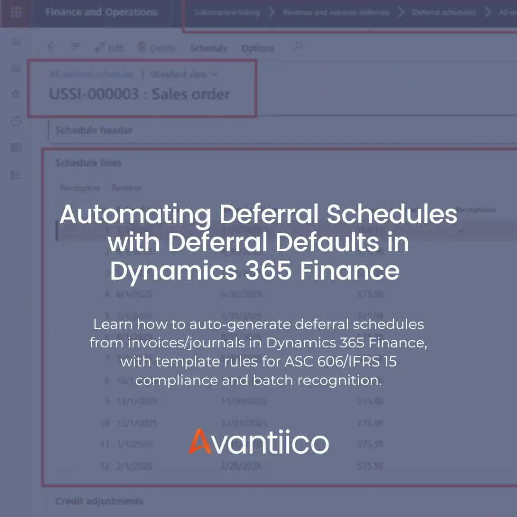 Financial Tags in D365 F&SCM: Automating Ledger Settlement - Avantiico
