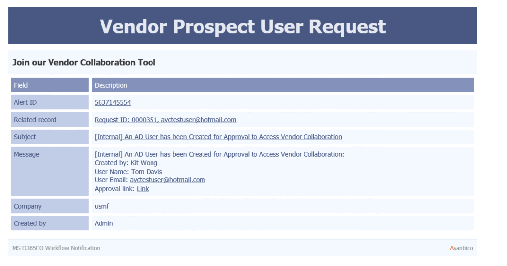 Vendor Collaboration: Speeding Up the Vendor Onboarding Process in D365
